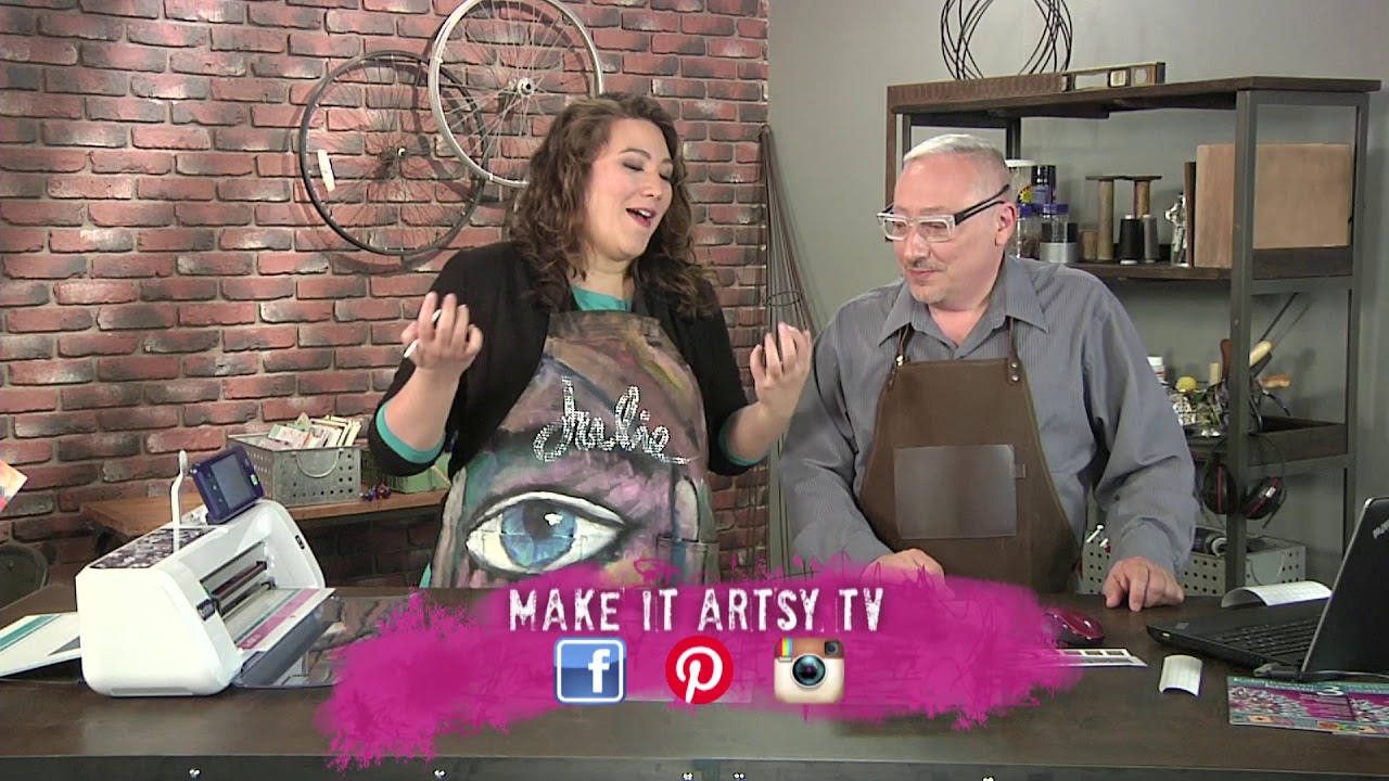Create a mosaic box top on Make It Artsy with Joe Rotella (108-3) - YouTube