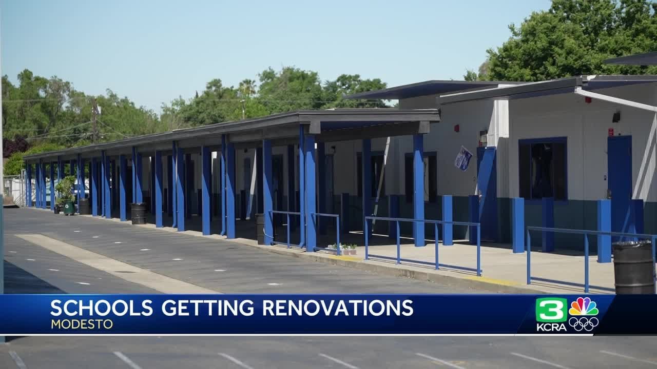 Renovations coming to Modesto schools - YouTube