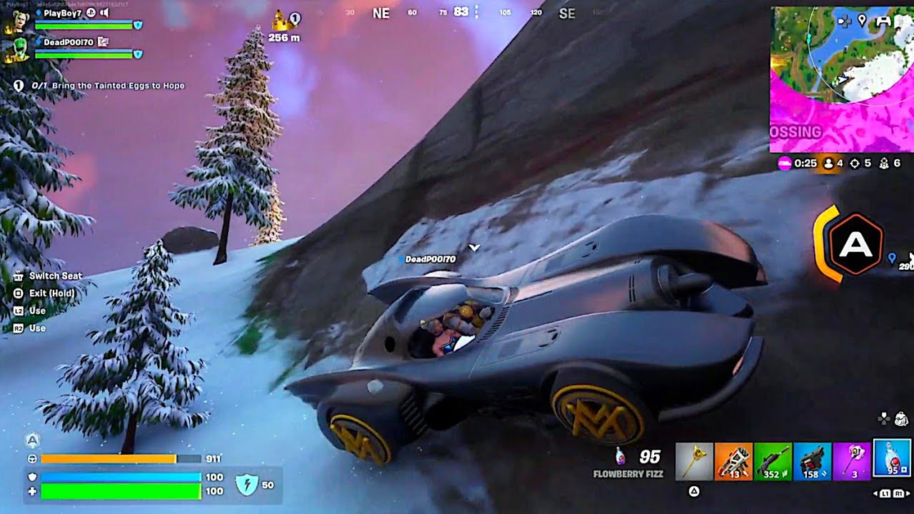 Batmobile(1989) Fortnite Crown - YouTube