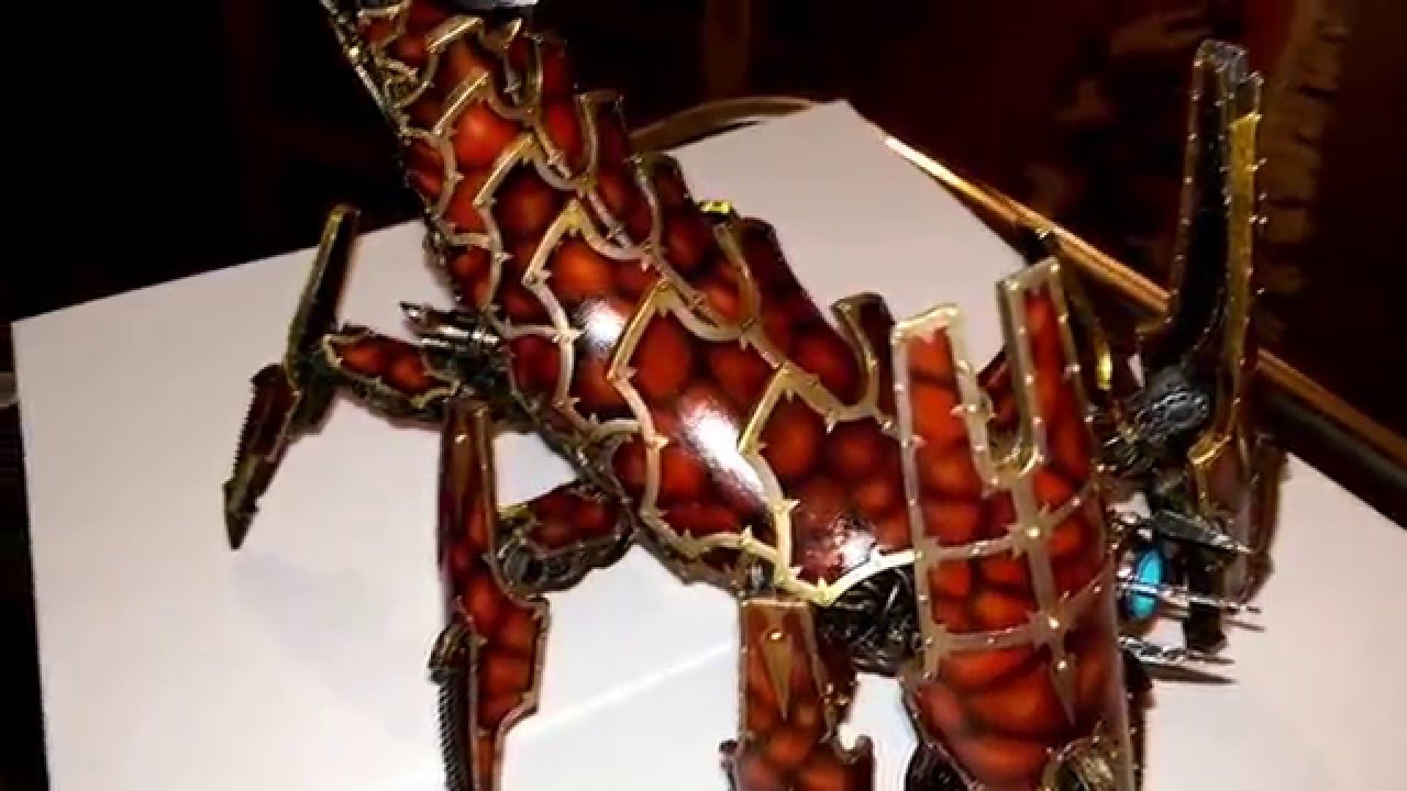 Warhammer 40k - Forgeworld - Brass Scorpion pro painted - YouTube