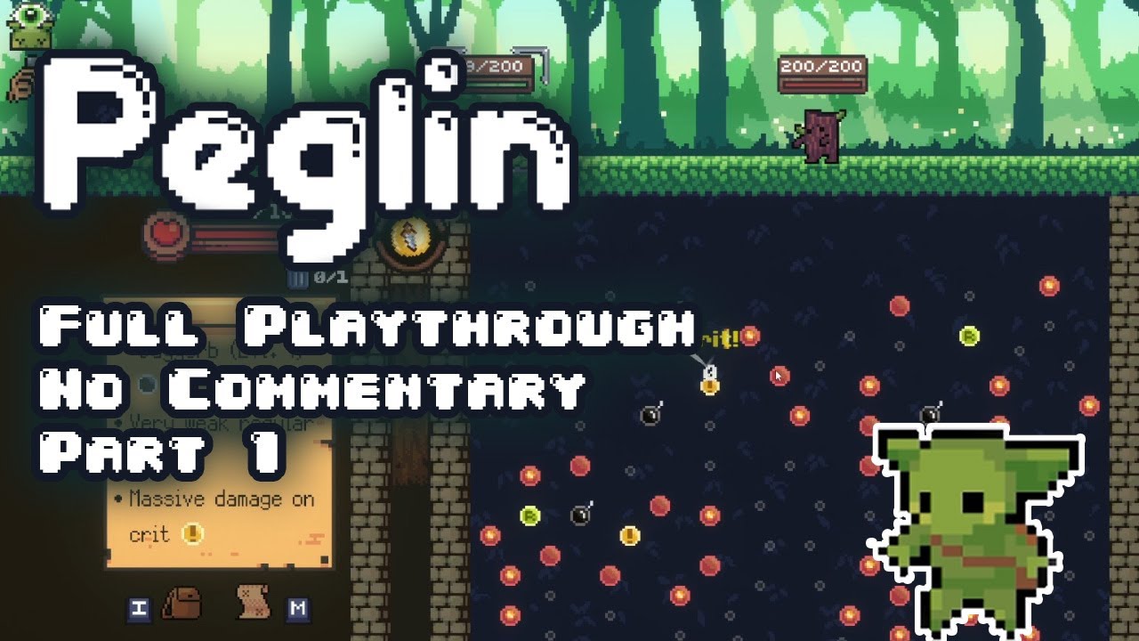 Peglin - PC - 2022 (Early Access) - Full Playthrough - No Commentary - Part 1 - YouTube