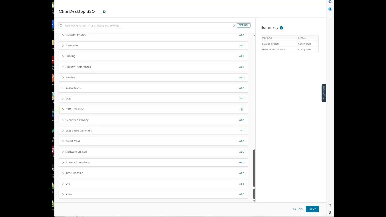 Configuring MacOS Profiles for Okta Desktop Sync in Workspace ONE - YouTube