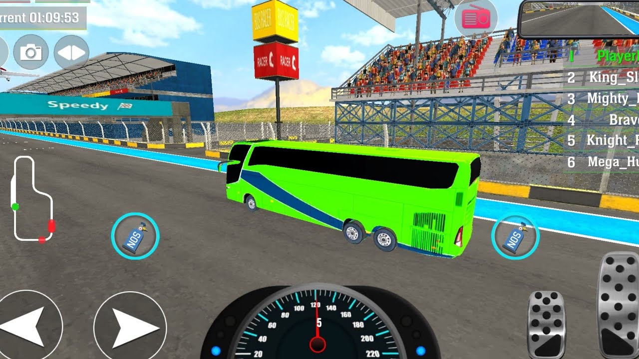 Bus Race Simulator Bus Driving Race Game - Android Gameplay HD - YouTube