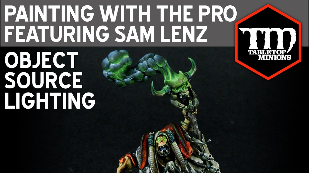 Object Source Lighting - Painting With the Pro - YouTube