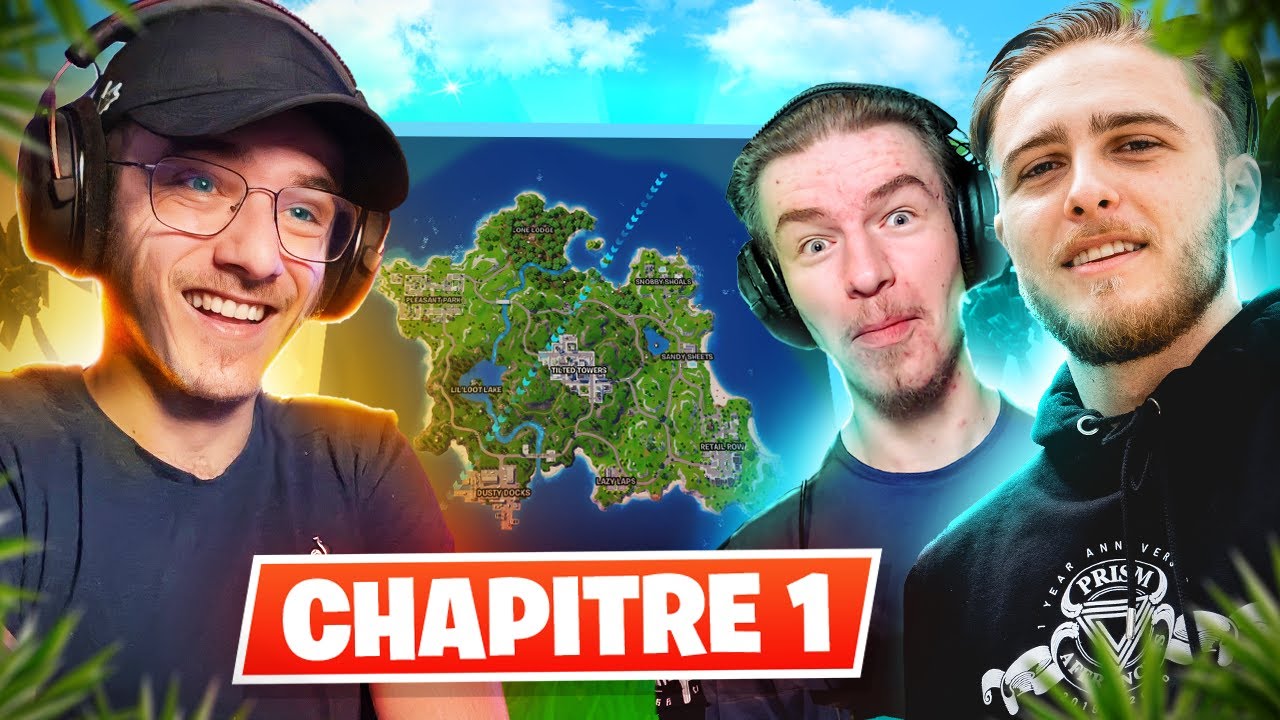 J'ai INVITÉ @TalmoFN et @Teeqzy sur le CHAPITRE 1 FORTNITE... Voici le ...