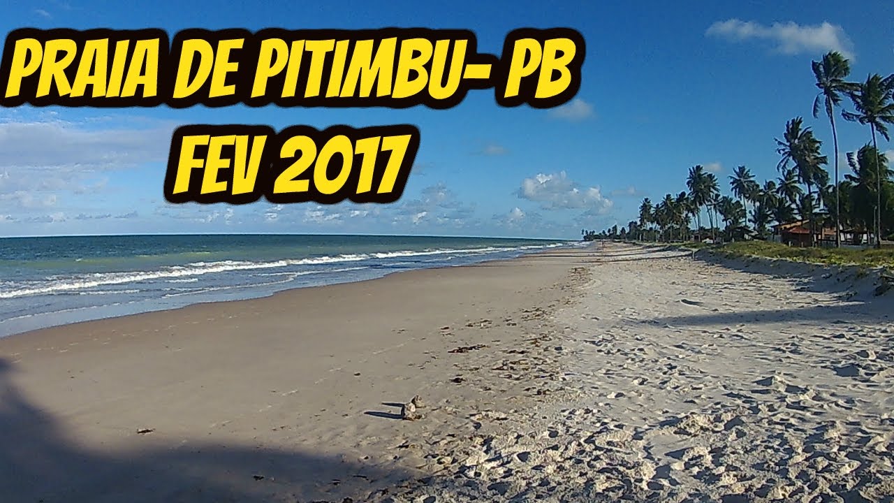 Passeio a Praia de Pitimbu- PB. * FAN 150 * - YouTube