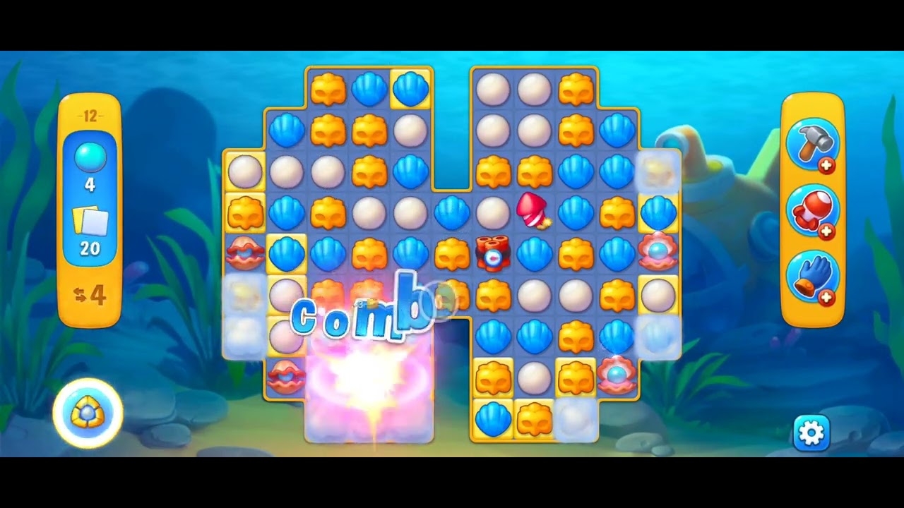 fishdom levels and mini games (4) - YouTube