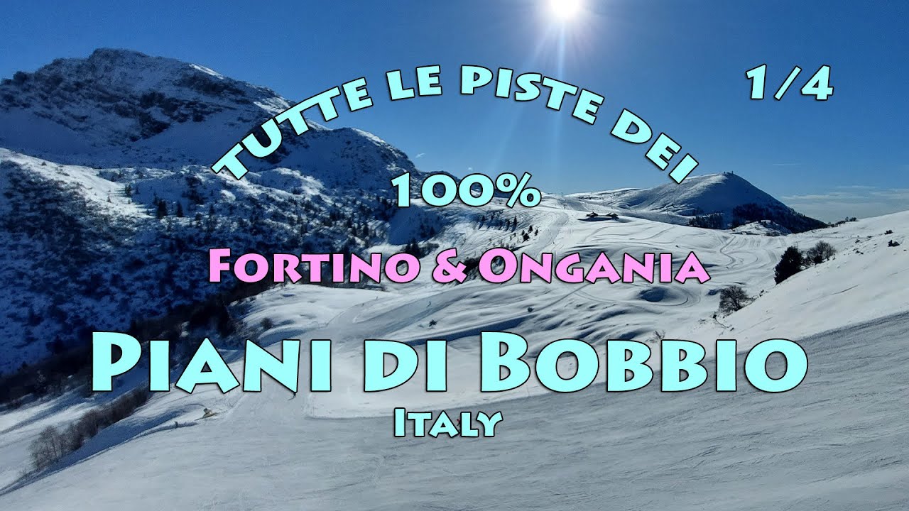 Tutte le piste dei Piani di Bobbio! - Parte 1/4 - YouTube