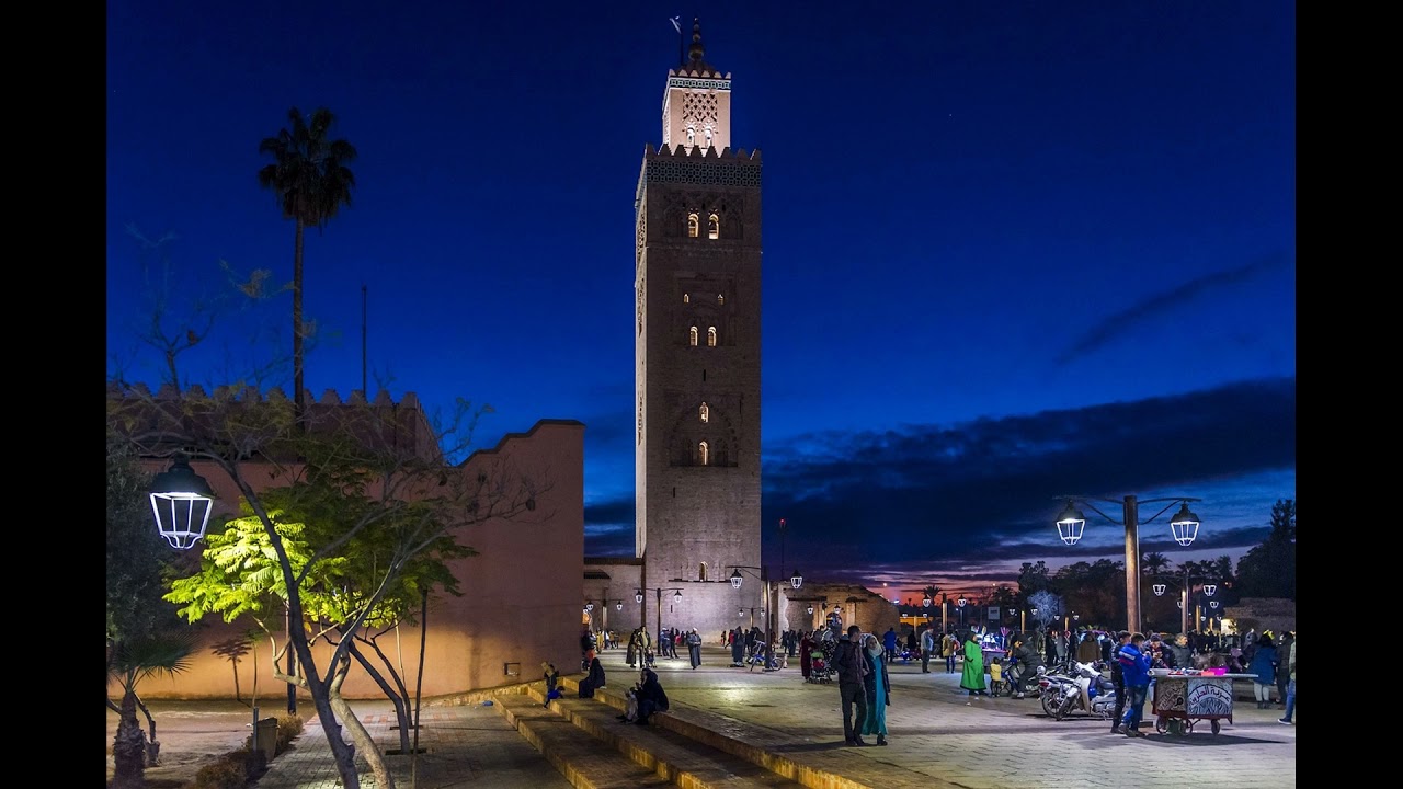 Visite de Marrakech Le Soir - YouTube