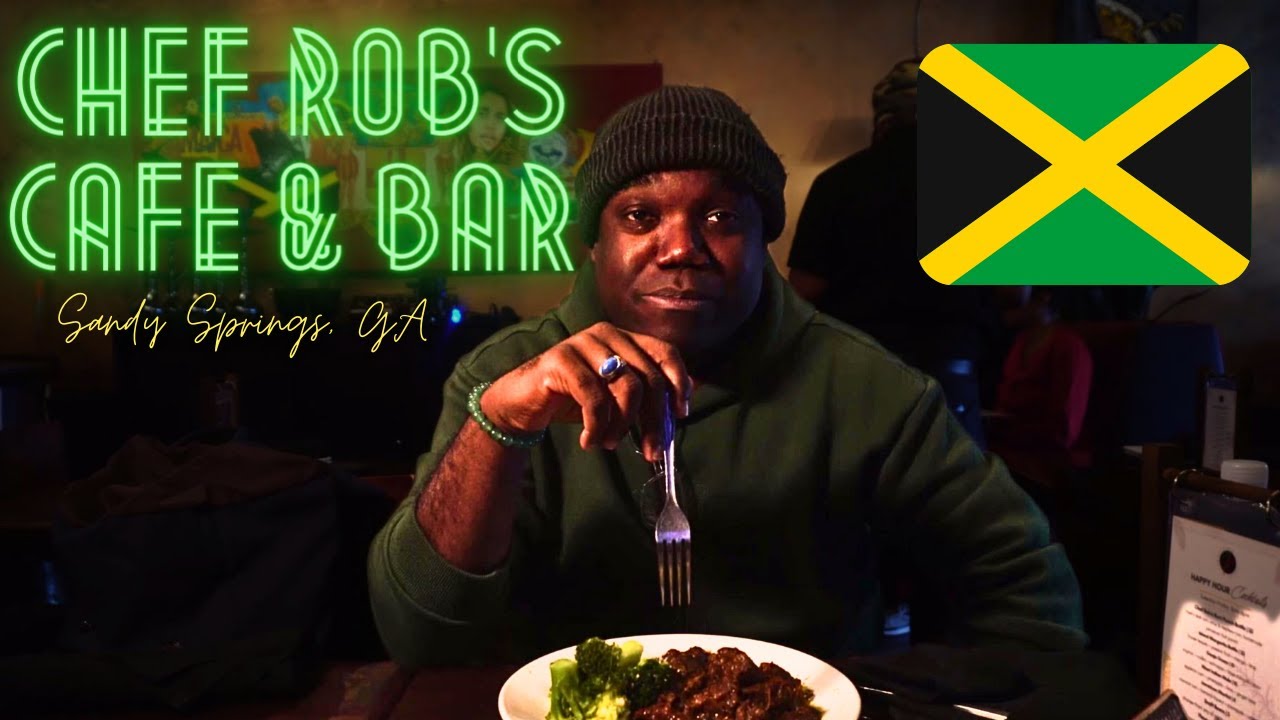 Dining Out Jamaican at Chef Rob's Cafe & Bar - YouTube