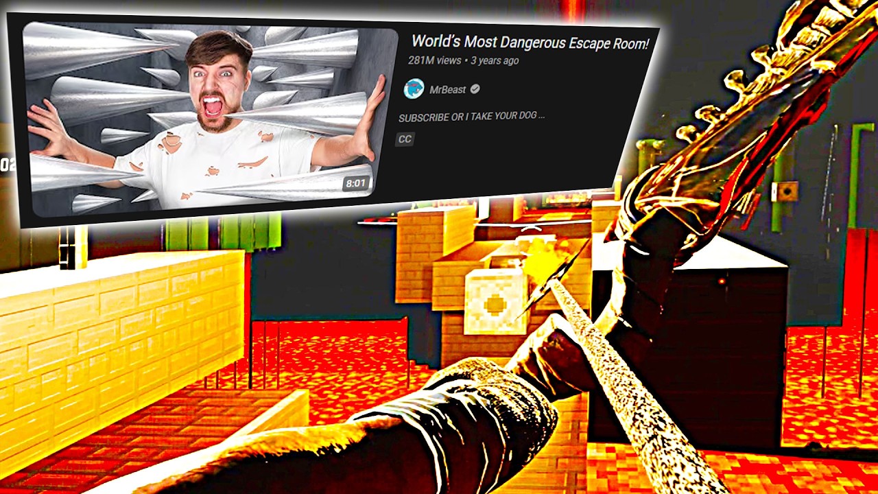 The Mr Beast Escape Room in COD Zombies - YouTube