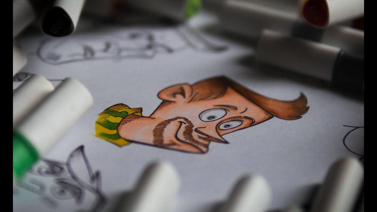 cartoon drawing 1 - YouTube