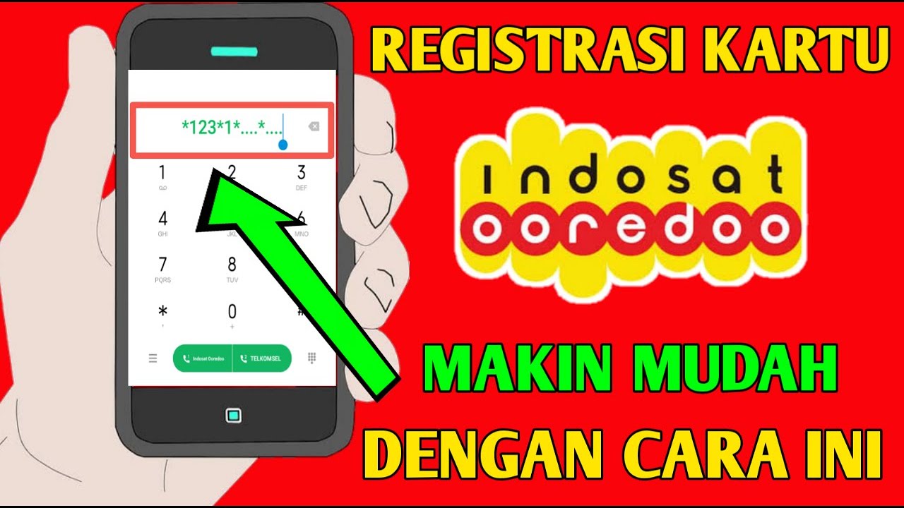 CARA REGISTRASI KARTU INDOSAT MUDAH DAN TERBARU - YouTube