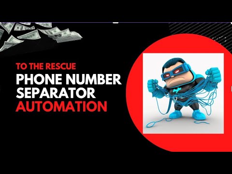 Save Time! Use This Google Sheet Macro for Phone Number Separation ...