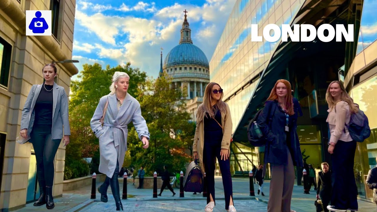 City of London walking tour 🇬🇧 London's Financial District to the ...