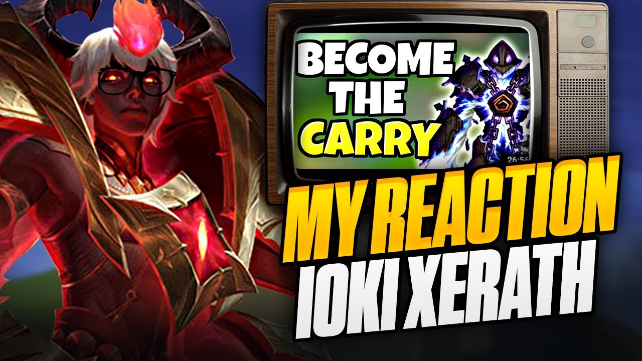 Is I0ki Even a good Support? Rank 1 Xerath Reacts! - YouTube
