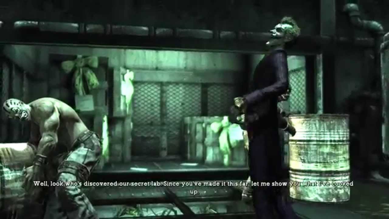 18 Batman Arkham Asylum - Secert Lab - YouTube