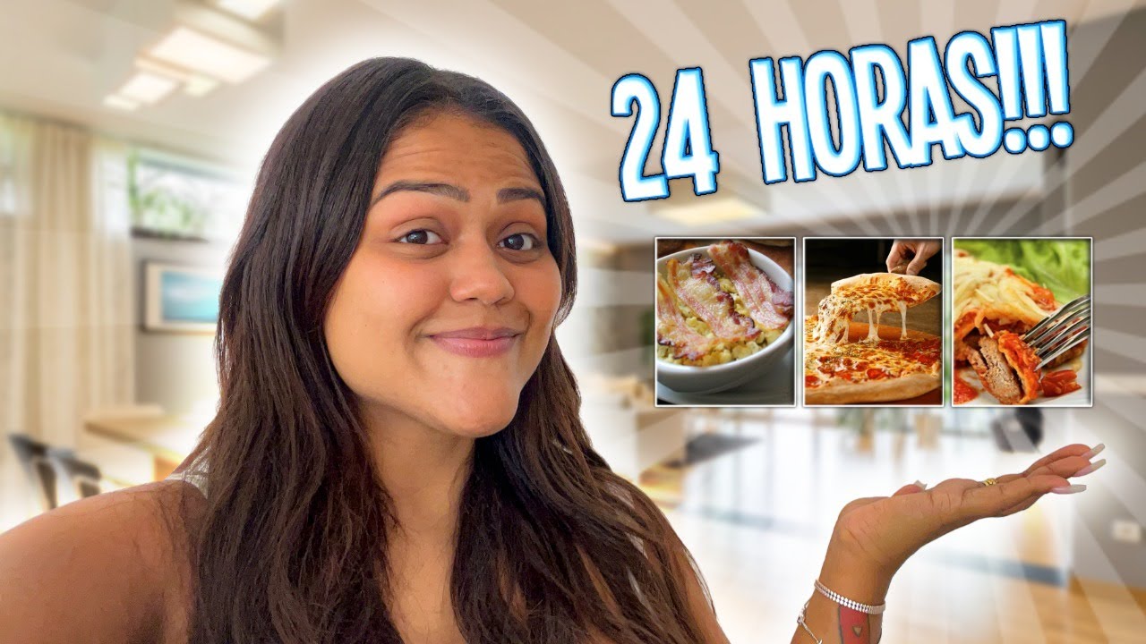 24 HORAS COMENDO COMIDA DO IFOOD!!! - YouTube