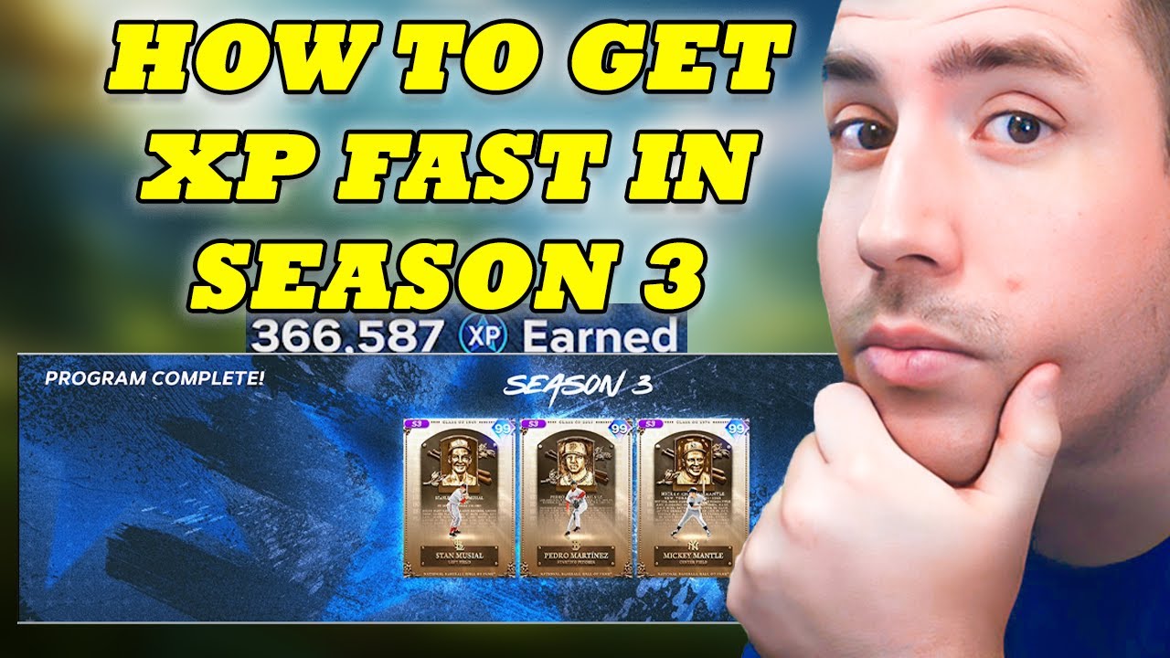 Fastest Way to MAX XP in MLB The Show 24 Season 3 - YouTube