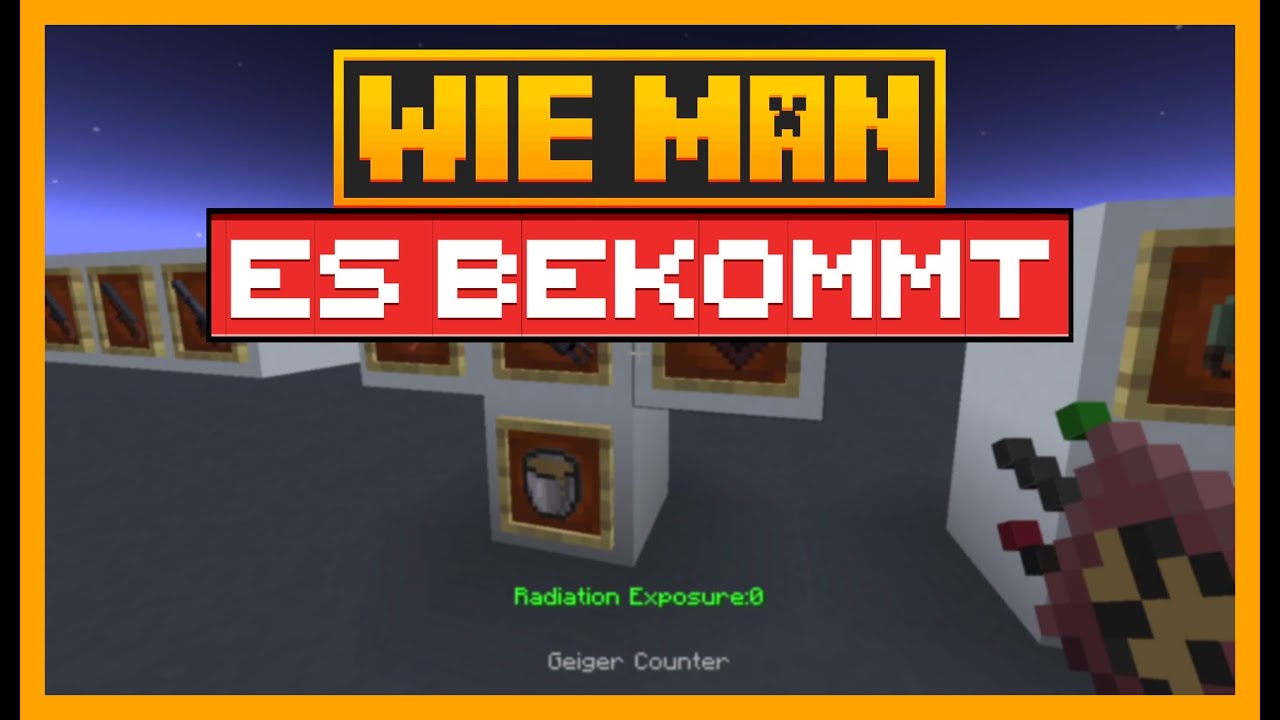 SO ERHALTEN SIE IN MINECRAFT MIT DEM WARIUM-MOD EIN STAHLROHR - YouTube