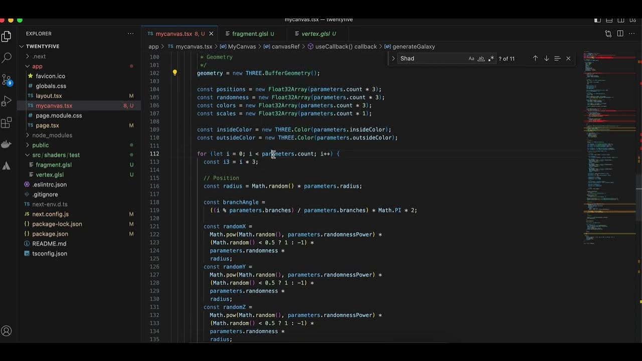 Animating Galaxy With Threejs Shaders In Nextjs Part 8 Youtube