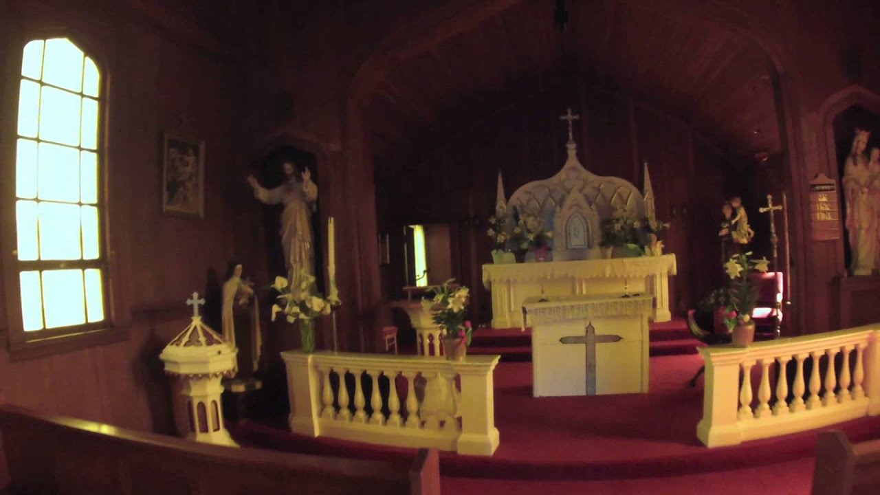 Inside Saint Mary's Church, Nicasio California Marin County - YouTube