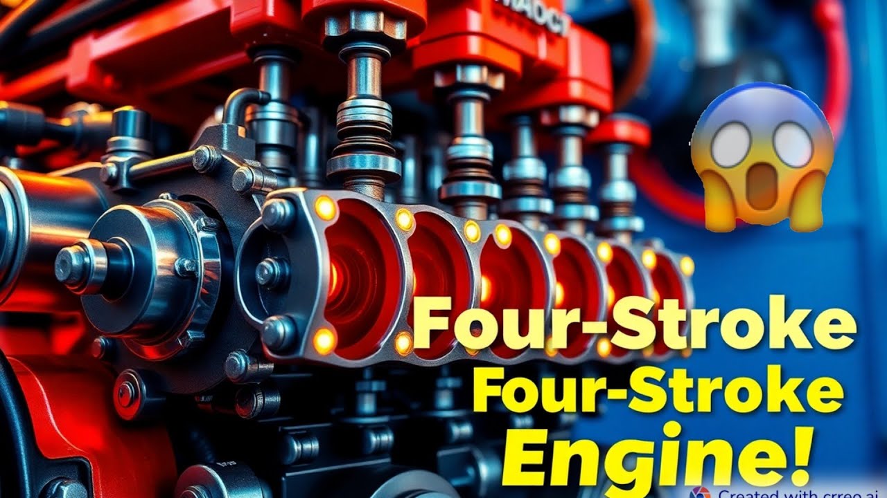 Understanding the Four-Stroke Otto Engine How It Works😱😱 - YouTube