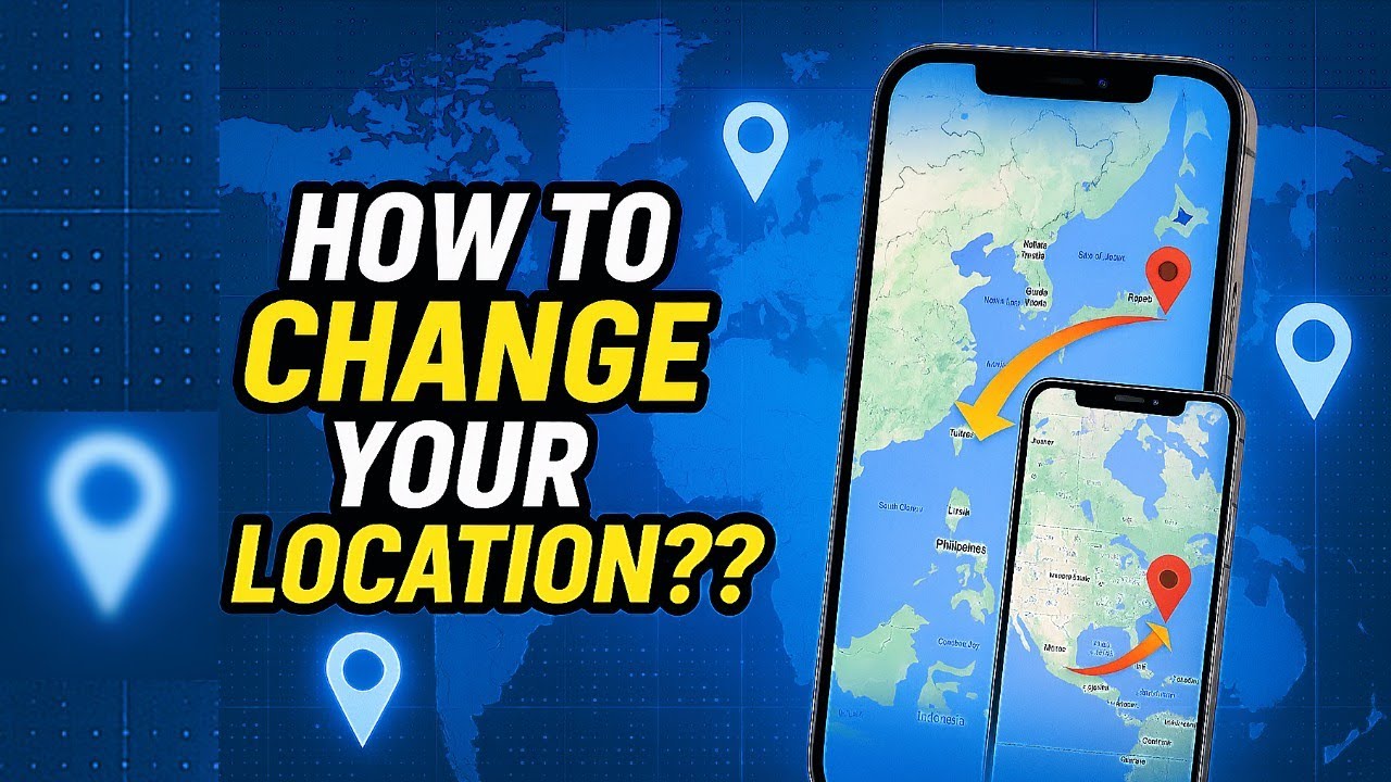 Change Your Location Using Location Changer App - YouTube