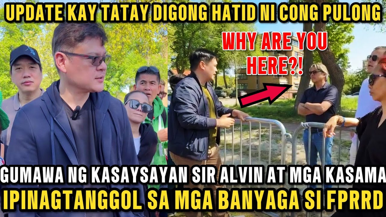MAGANDANG BALITA HATID NI CONG PULONG SA KALAGAYAN NI FPRRD SA LOOB ...