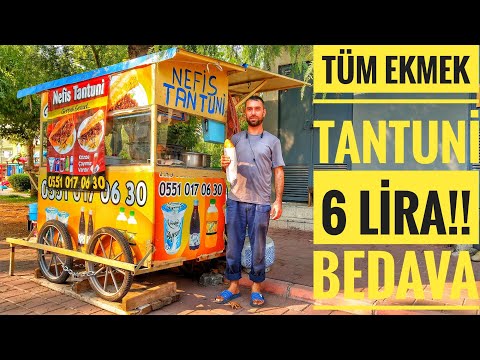 PARA KAZANMAYA DEĞİL KARIN DOYURMAYA GELDİM !! | Tüm Ekmek Tantuni 6 TL | Sokak Lezzetleri