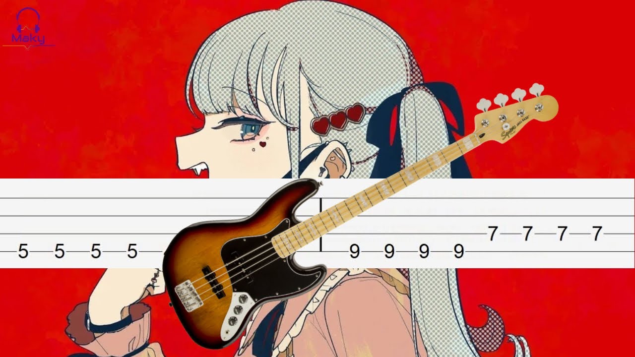 DECO*27 feat. Hatsune Miku - Vampire [Bass Tabs Tutorial] - YouTube