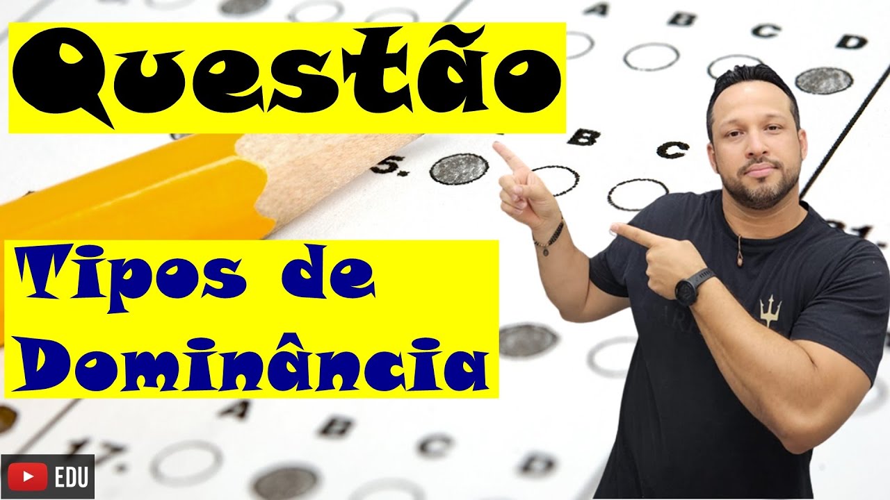 Tipos de Dominância - Completa, Incompleta e Codominância - Genética ...