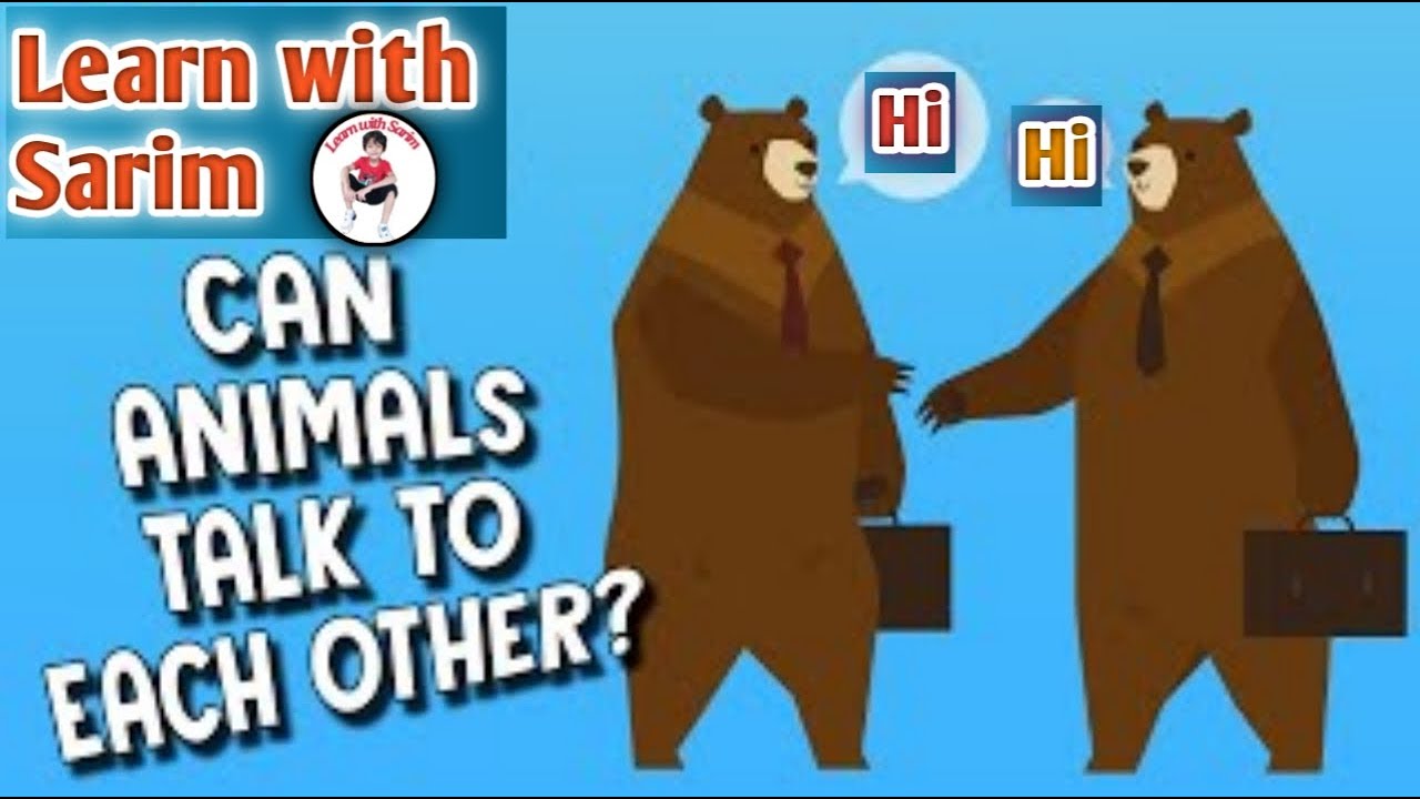 Can animals talk to each other? Do animals have language? how animals ...