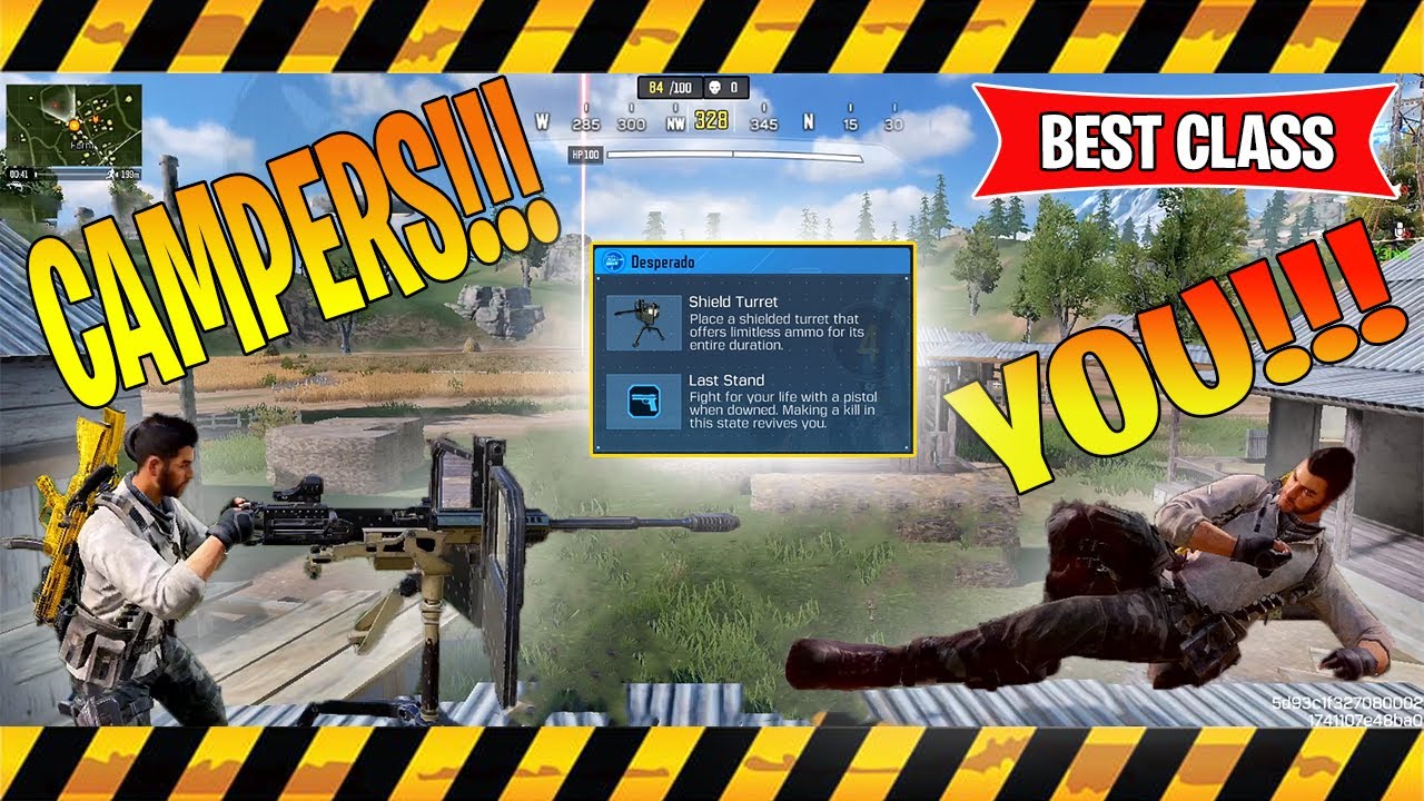 *NEW* DESPERADO CLASS - CALL OF DUTY MOBILE - BATTLE ROYALE - TIPS ...