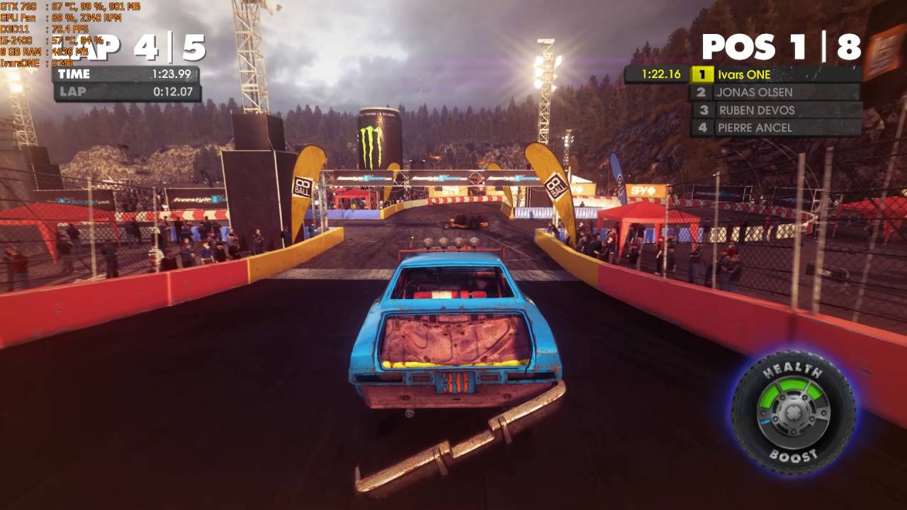 Dirt Showdown Walkthrough Part 5 - "San Francisco: Golden Gate ...