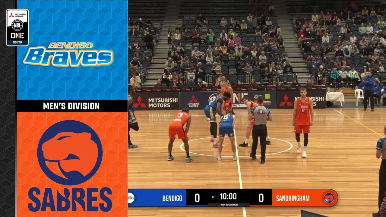 NBL1 Men | Bendigo Braves vs. Sandringham Sabres - Game Highlights ...