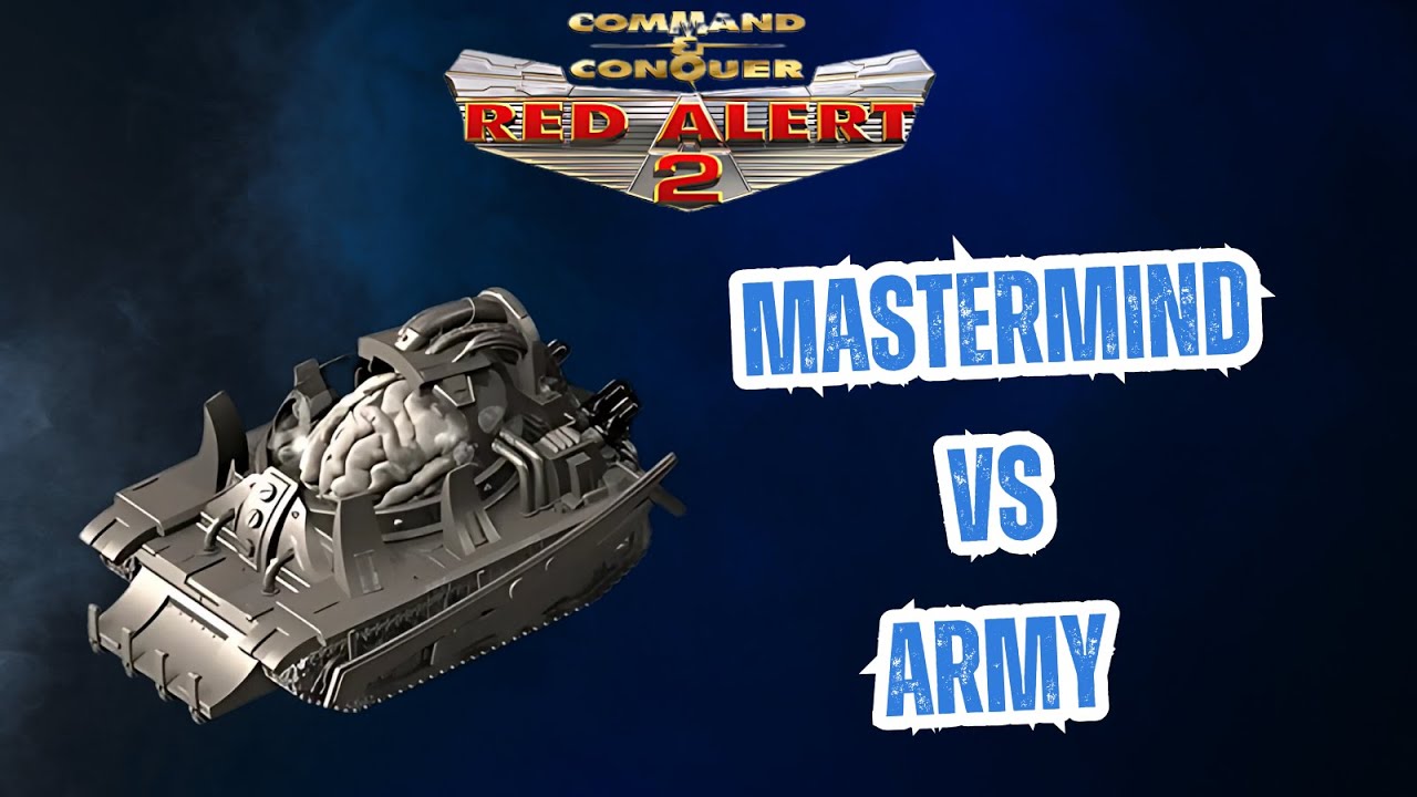 MasterMind Vs Army | Red Alert 2 - YouTube