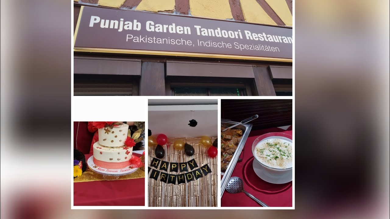 Birthday party ||pakistani Restaurant in Germany ||Frankfurt # ...
