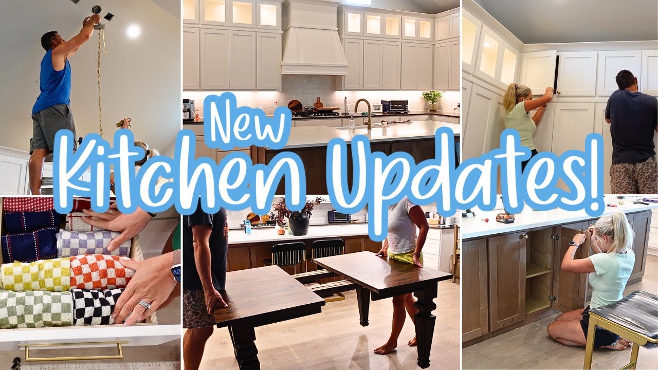 KITCHEN UPDATES! / KITCHEN MAKEOVER 2024 / KITCHEN UPDATE IDEAS - YouTube