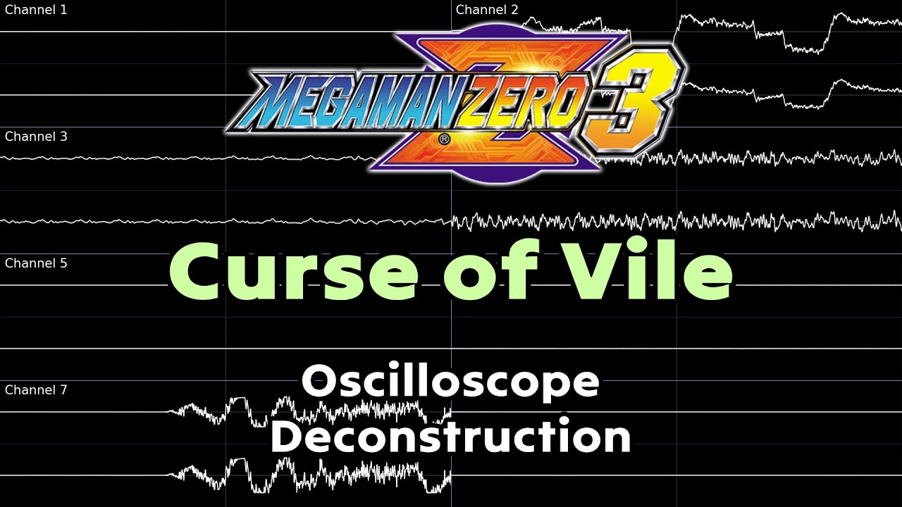 Curse of Vile (Mega Man Zero 3) -- Oscilloscope Deconstruction - YouTube