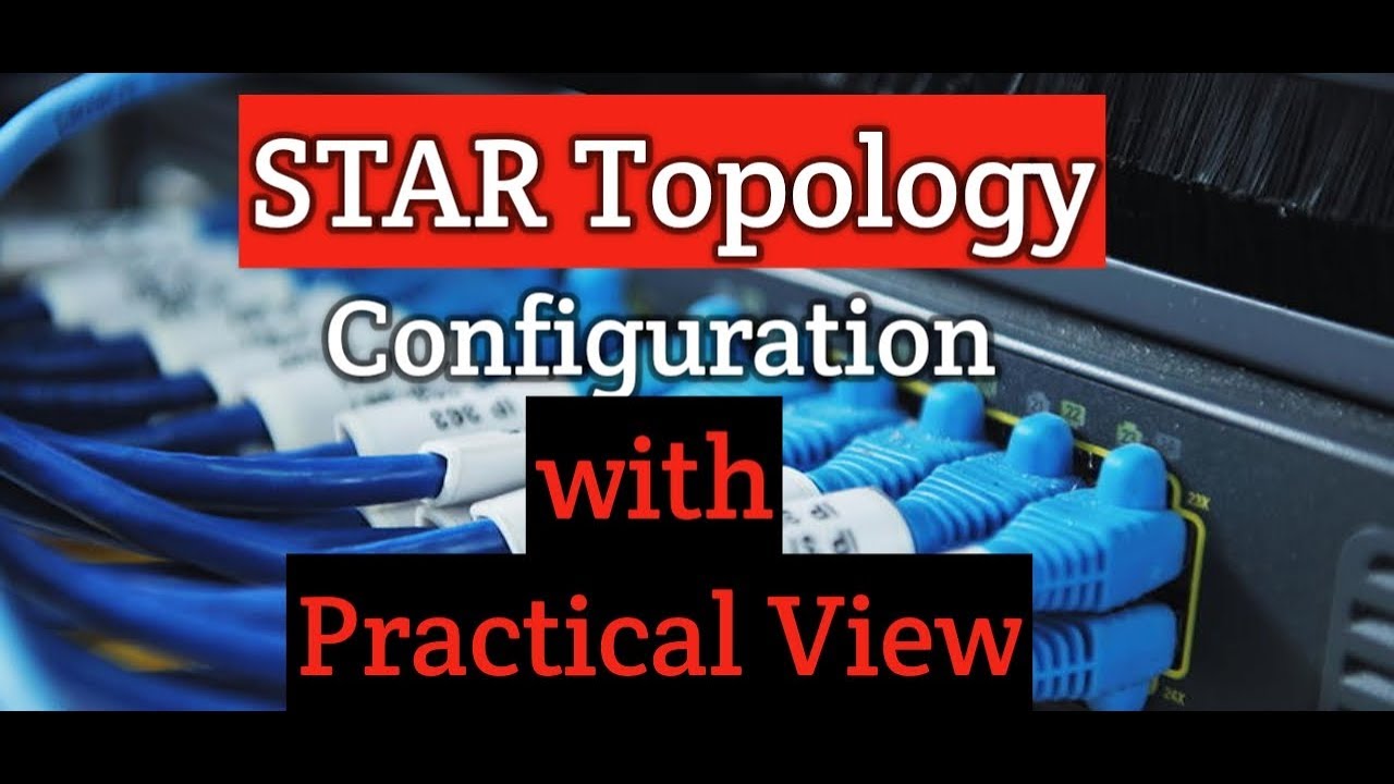 STAR Topology Configuration with CISCO PACKET TRACER - YouTube