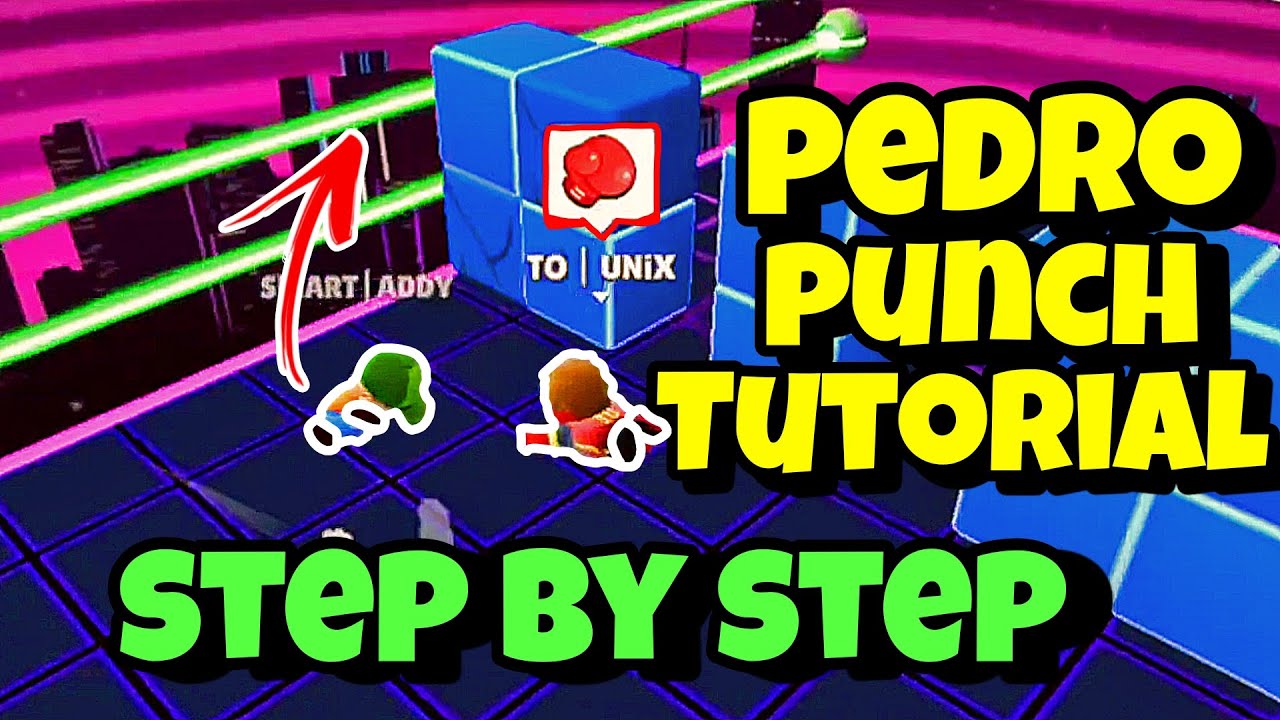 How to do Pedro Punch in Stumble Guys 🔥 Step by Step Guide 🔥 Tips ...