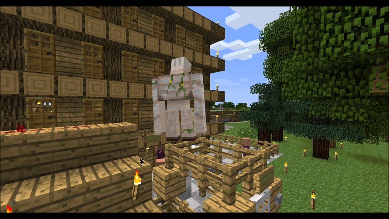 Minecraft Dancing Iron Golem - YouTube