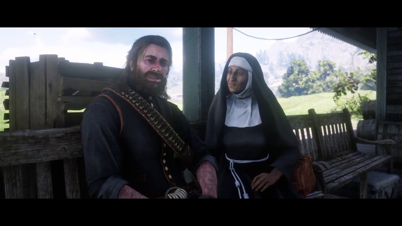 Red Dead Redemption 2 _ Arthur Morgan Telling The Sister The Cause Of ...