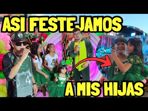 ASÍ SE VIVIÓ LA FIESTA DE MIS HIJAS CON TODOS ESTOS INVITADOS - DIANA RAMOS