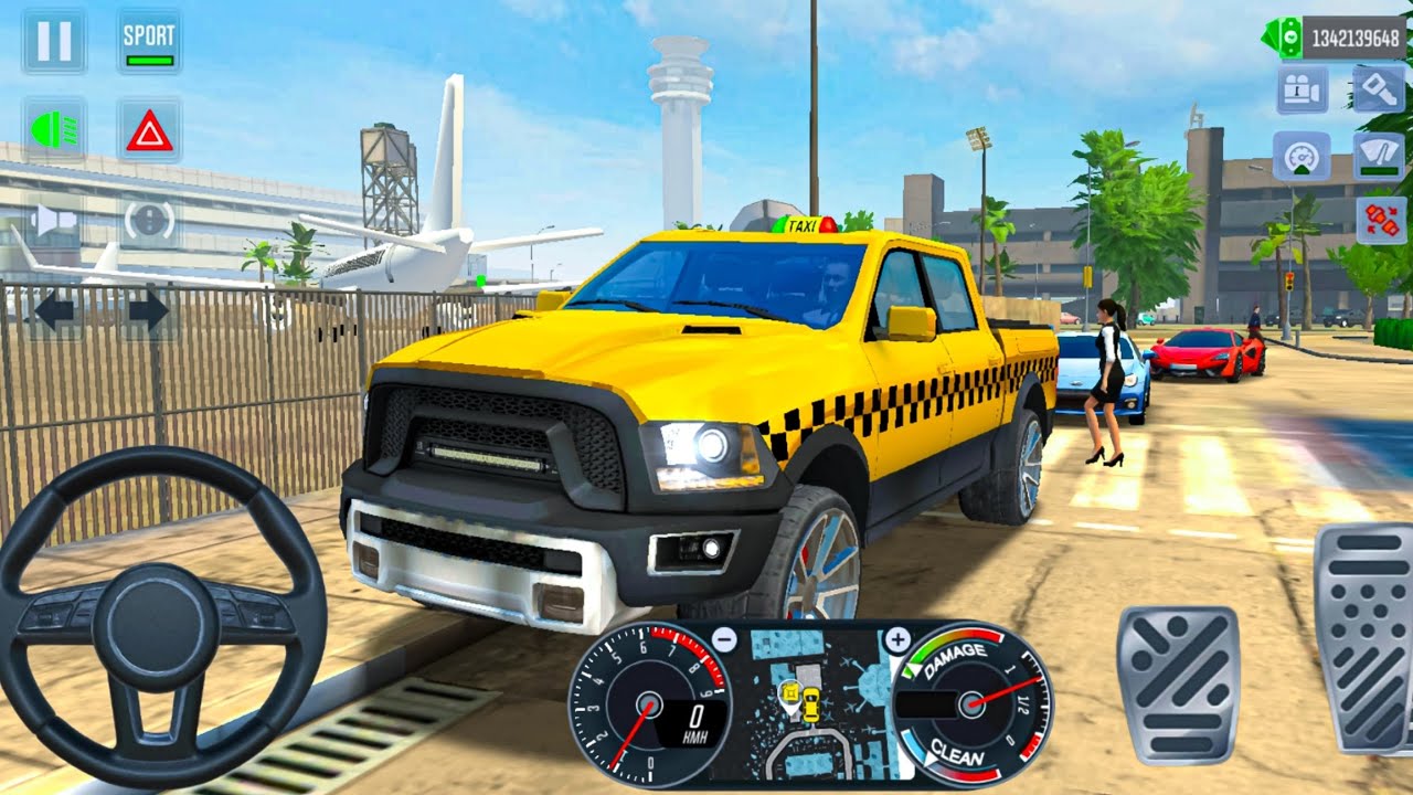 Next Level Taxi Driver: 4x4 Pick-up Taxi Simulator - Car Game Android ...