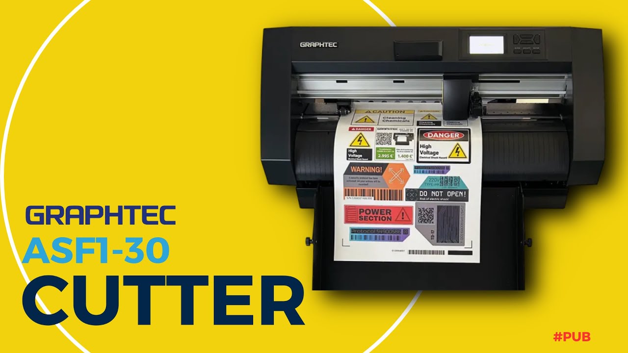 GRAPHTEC® ASF1-30 - YouTube