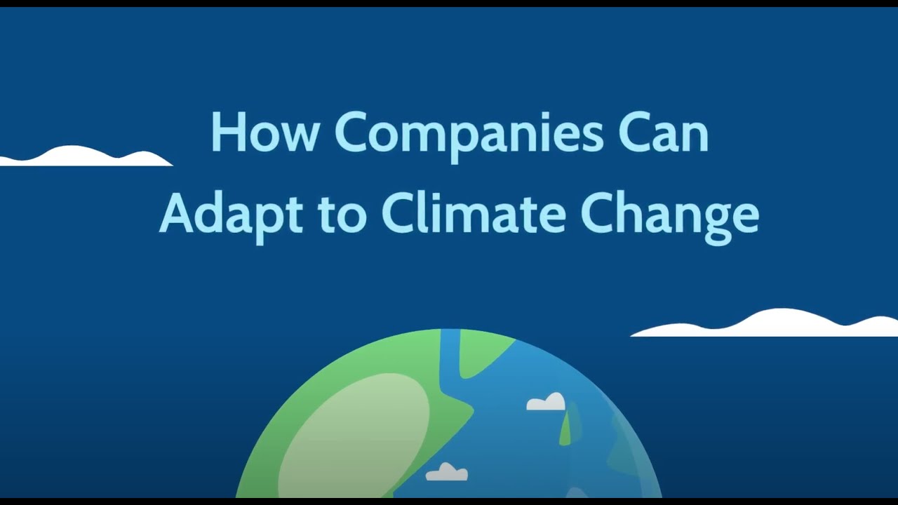 How Companies Can Adapt to Climate Change - YouTube