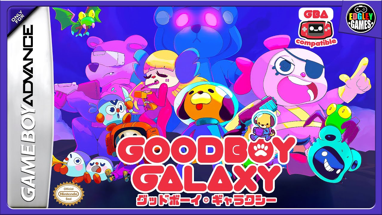 🐶 Goodboy Galaxy (2023) - New Game for Game Boy Advance (GBA) 🎮 Let's Play! - YouTube