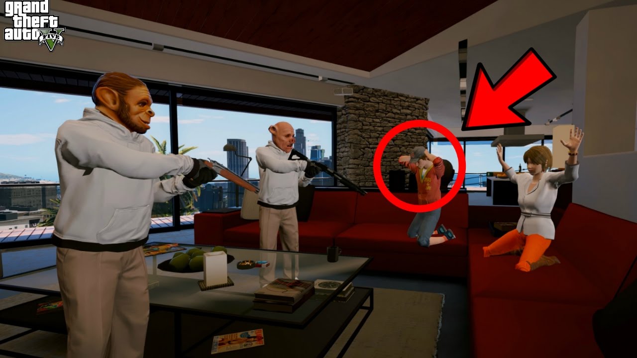 GTA 5 REAL LIFE TEEN MOD #55 EXTREME HOUSE ROBBERY PRANK! (GTA 5 Mods ...